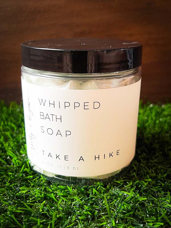 Take a Hike Whipped Bath Soap | Ruby + Begonia