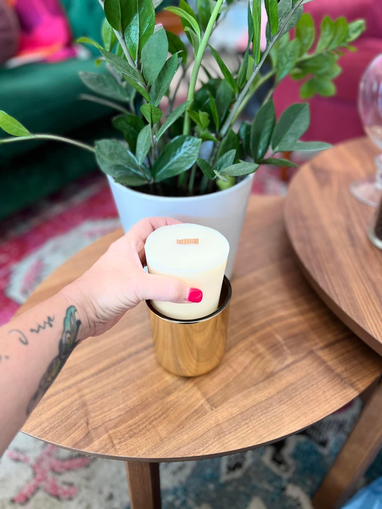 Happy Birthday Candle Refill | Ruby + Begonia