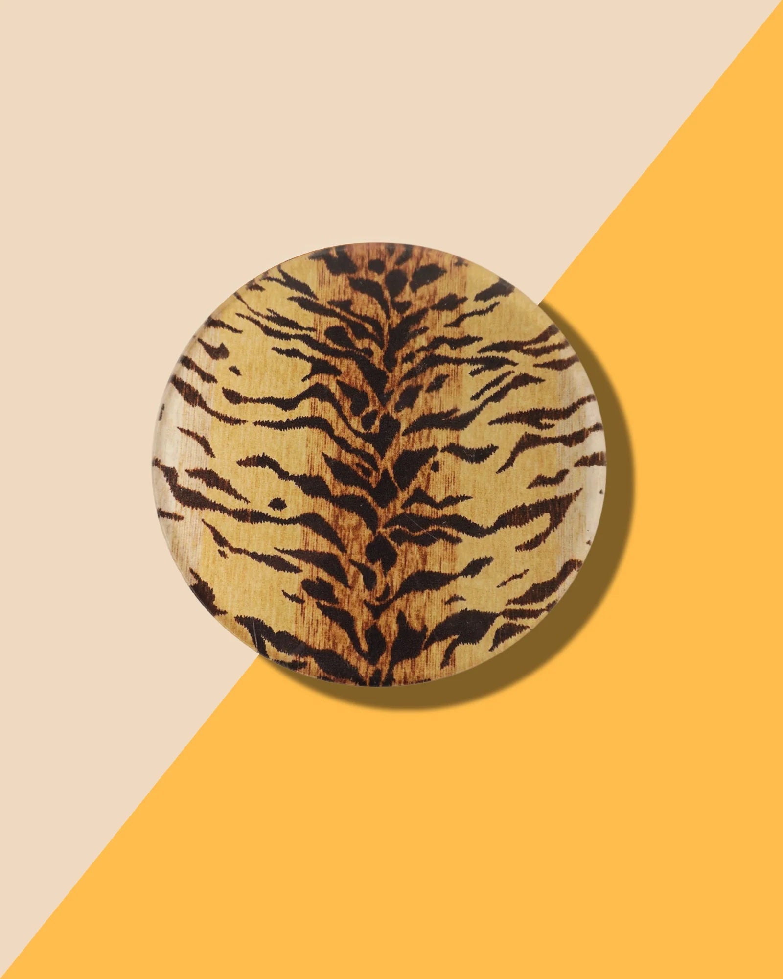 Tiger Acrylic Drink Coaster | Ruby + Begonia