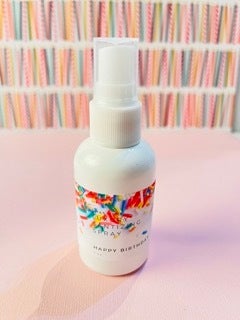 Happy Birthday Swankish Spray Sanitizer | Ruby + Begonia
