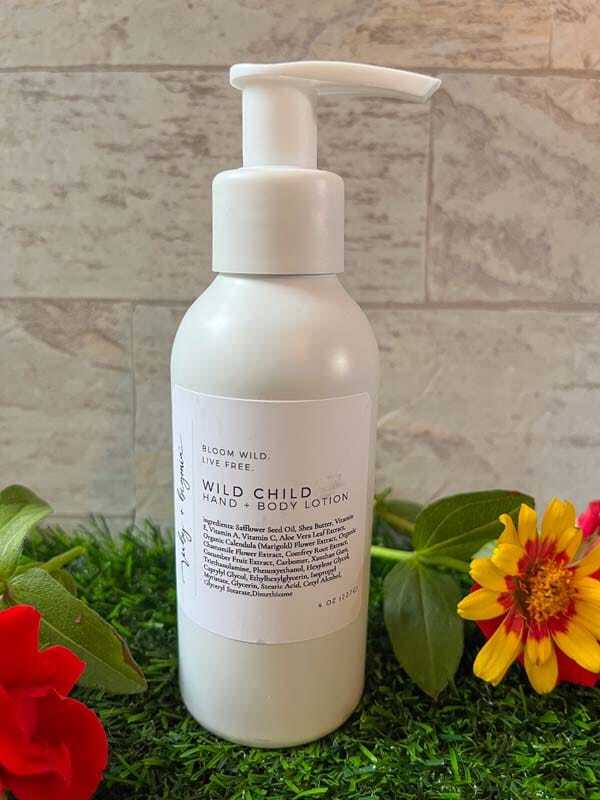 Wild Child Hand + Body Lotion | Ruby + Begonia