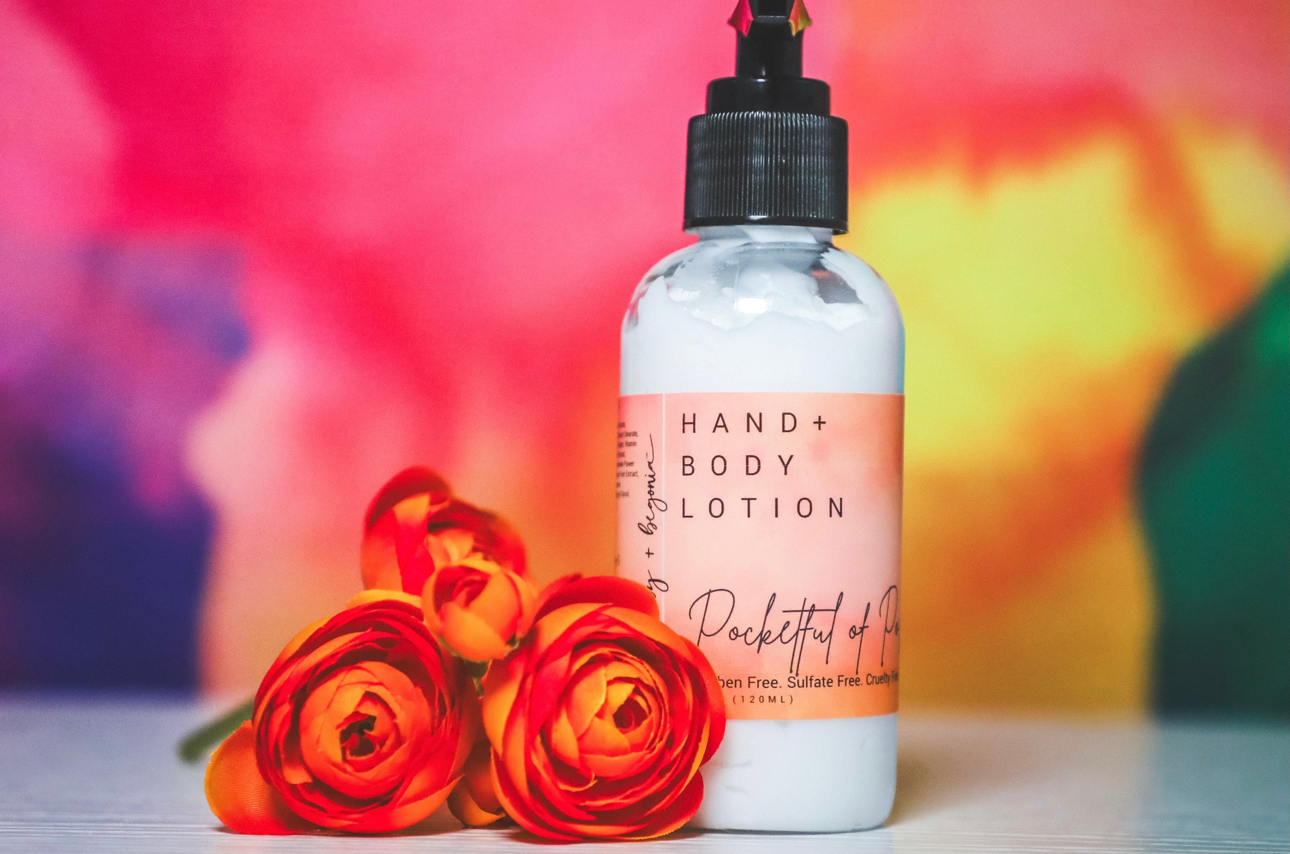 Pocketful of Posies Hand + Body Lotion | Ruby + Begonia