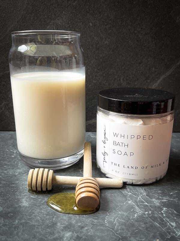 The Land of Milk + Honey Whipped Bath Soap | Ruby + Begonia