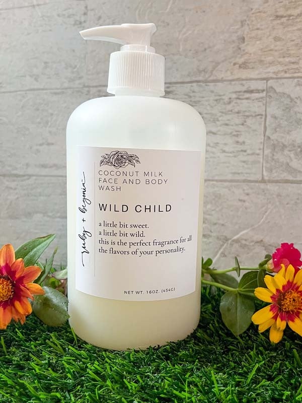 Wild Child Coconut Milk Body Wash | Ruby + Begonia