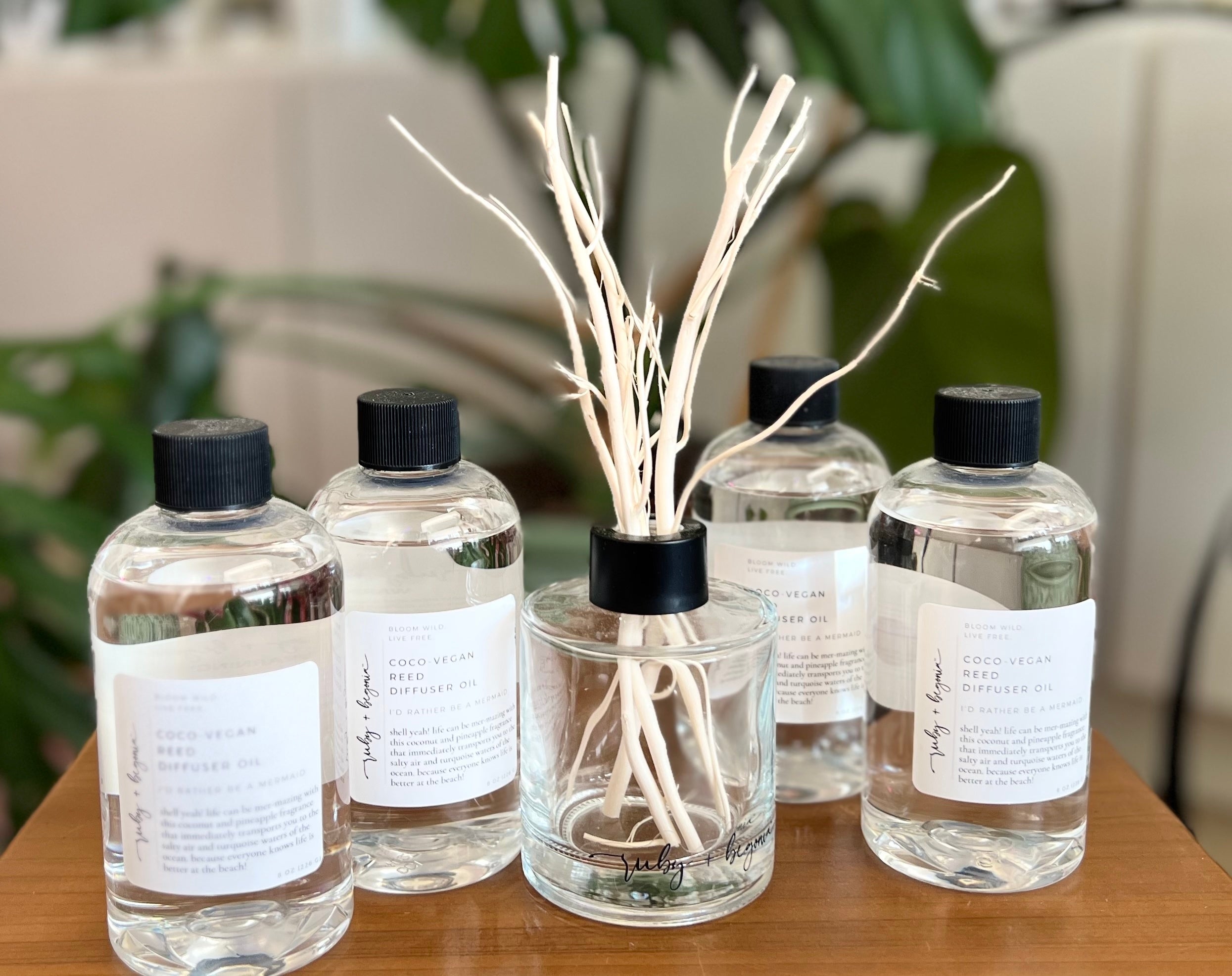 Willow Reed Diffuser | Ruby + Begonia