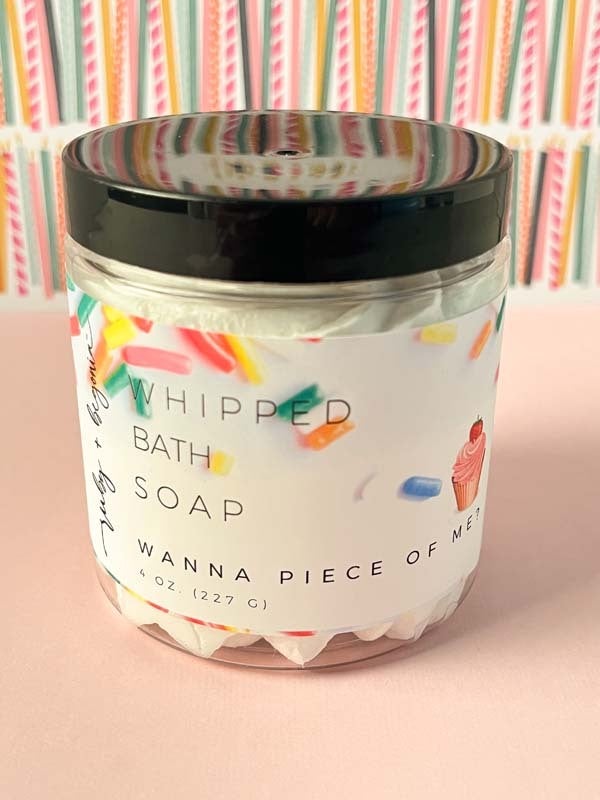Happy Birthday Whipped Bath Soap | Ruby + Begonia