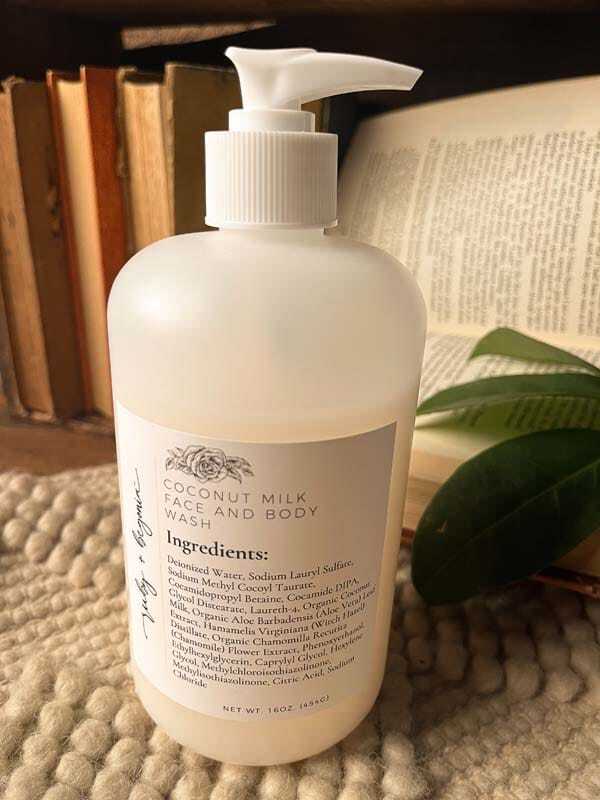 Oxford Bookshelf Coconut Milk Body Wash | Ruby + Begonia